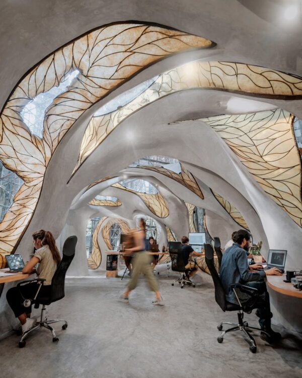 Roth Architecture creates office in Tulum with “insect wing” forms ...
