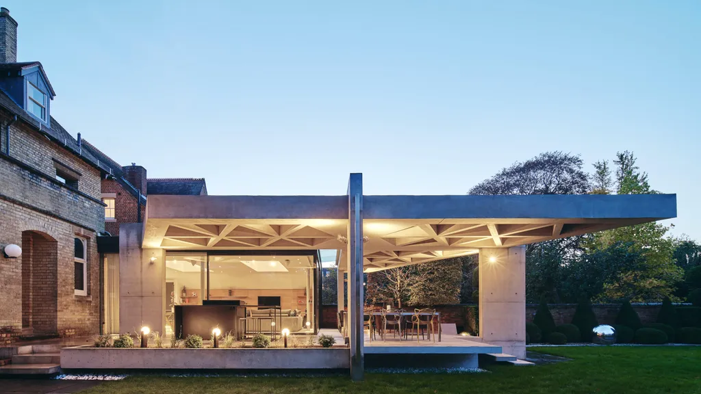 A monumental Oxford house extension makes the most of concrete’s ...