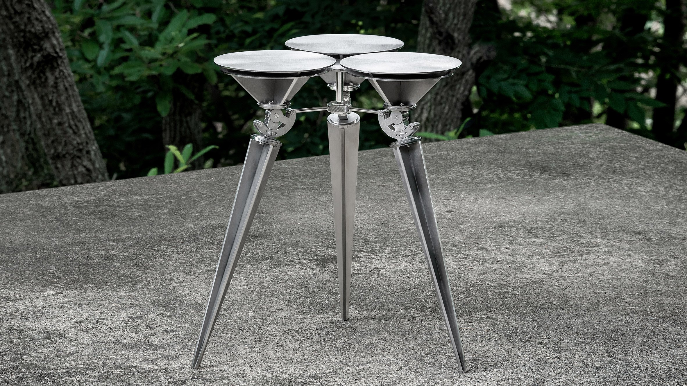 Sukchulmok creates adjustable stool made entirely from steel ...