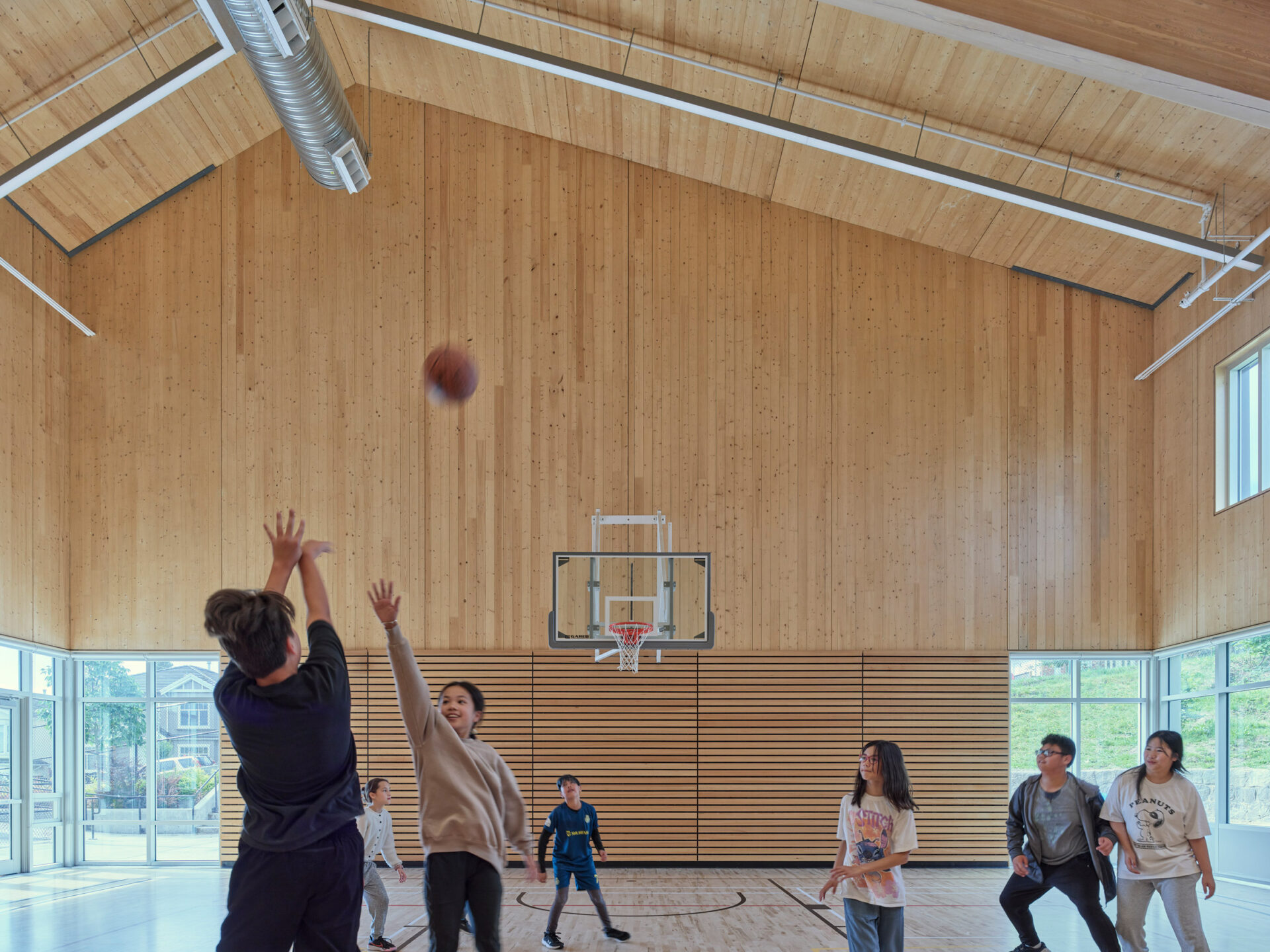 Mass timber forms structural system of Vancouver school by HCMA ...
