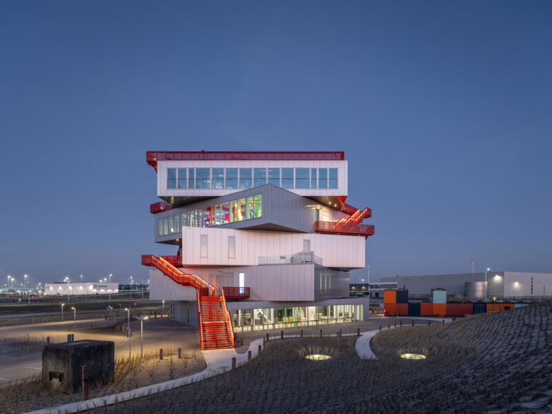 MVRDV unveils “eye-catching” Portlantis exhibition centre | Designspeak ...
